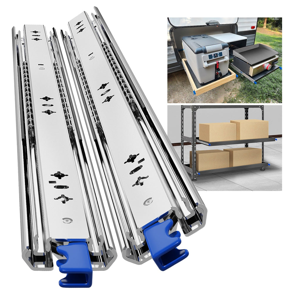 Secure Mobile Storage with Locking Heavy Duty Drawer Slides