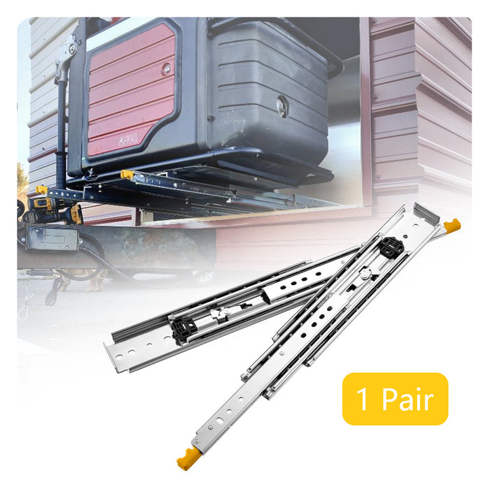 Locking Drawer Slides for Secure RV Storage Systems