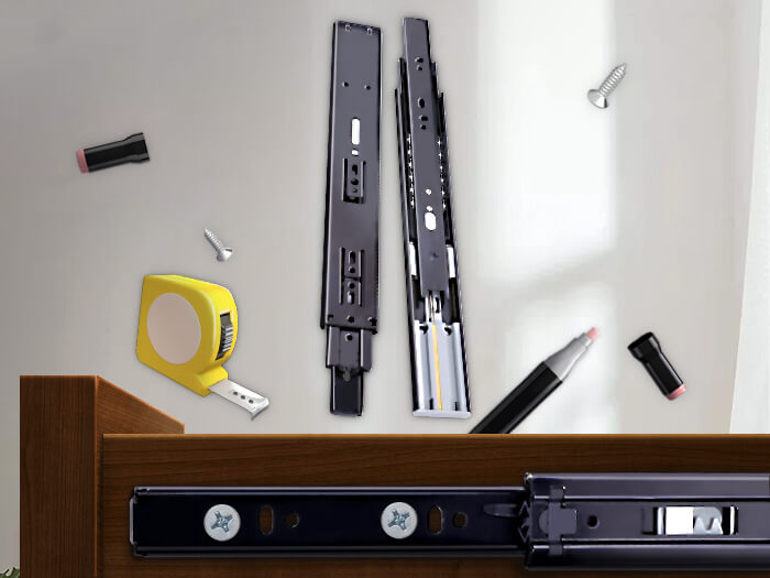 How to Install Soft Close Drawer Slides